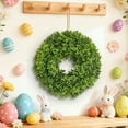 Dianli Home Decor Two-Tone Milan Vine Wreath 15.7in Artificial Greenery ...