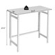 Gymax Folding Table Computer Desk PC Laptop Writing Table Home Office ...