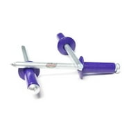 Mill 3/16" Large Head Tri-Fold Exploding Aluminum Mandrel Pop Rivets 25 ...