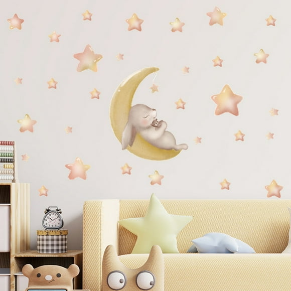 Stars Moon Nursery Decor