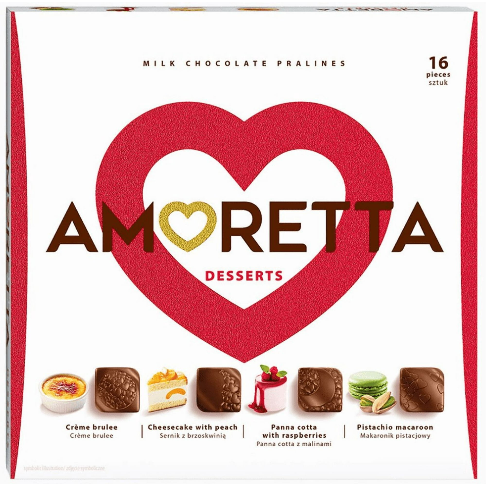 Click here for Mieszko Amoretta Desserts 106gx1 prices