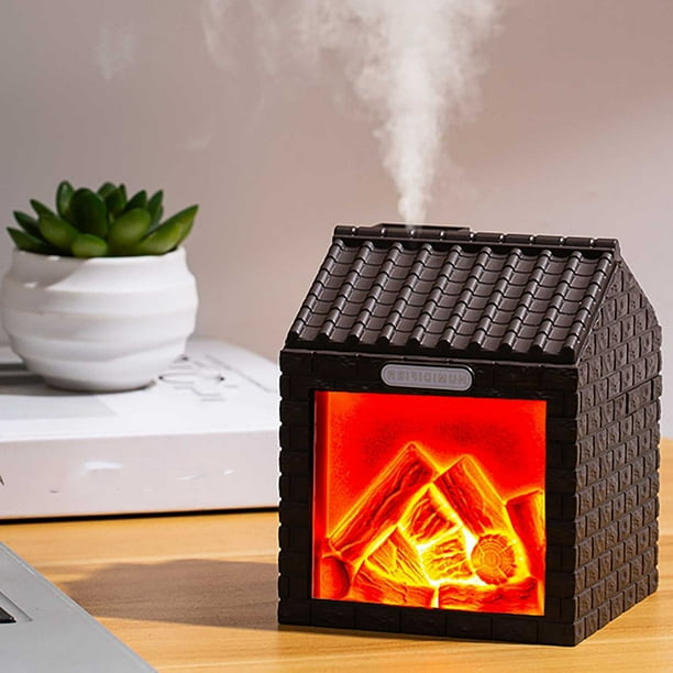 2025 Bedroom Warm Light Charcoal House Humidifier Home Desktop ...