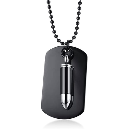 Personalized Custom Two-Pieces Stainless Steel Cremation Urn Bullet ...