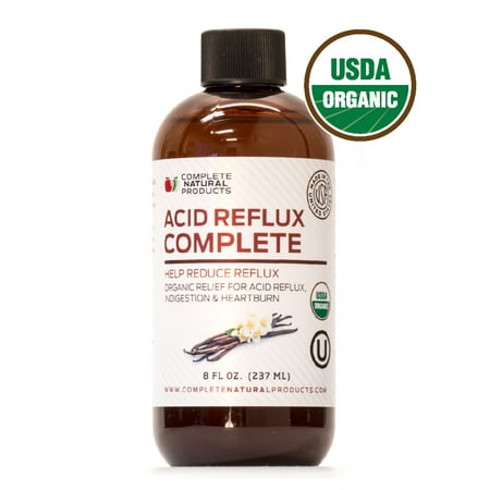 Acid Reflux Complete - Natural Organic Liquid Heartburn, GERD, & Amish ...