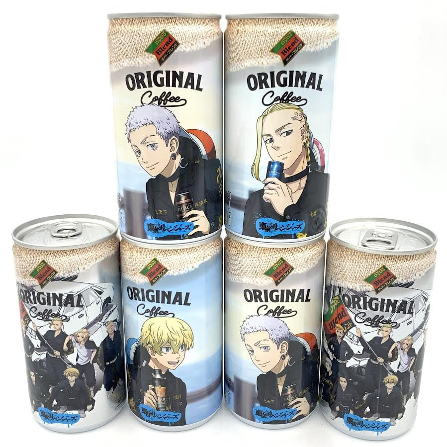 Dydo X Original Blend Coffee 185gX6pack東京復仇者聯盟原味混合咖啡 - Walmart.com