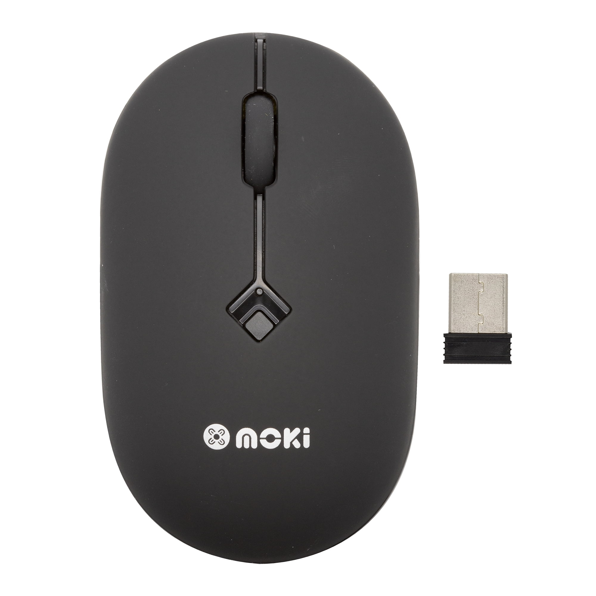 Moki Mouse Wireless Optical 2.4GHZ Nano Receiver - Walmart.com