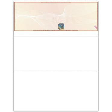Compuchecks 1000 High Security Blank Check Paper, QuickBooks Compatible ...