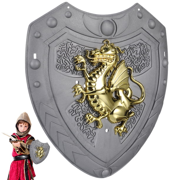 Dragon Shield Toy Warrior Cosplay Shield Pretend Play Shield para niños ...