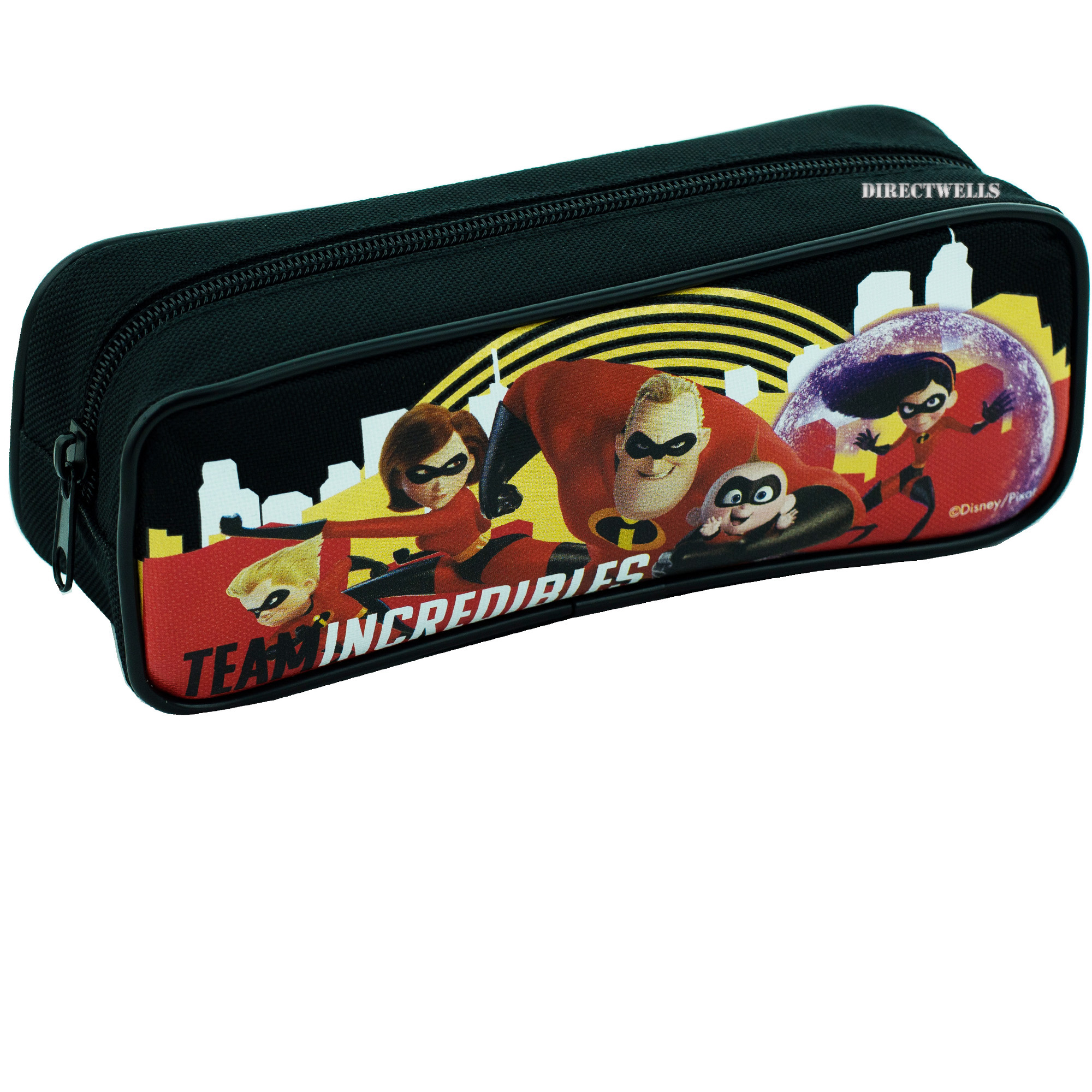 Incredibles Single Zipper Black Pencil Case - Walmart.com