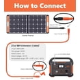 （20FT）Solar Panel Cable Compatible with Jackery, Gz Yeti, Aker Power ...