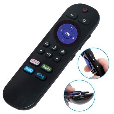 Remote Control Netflix,Disney,Hulu,Vudu For Onn Tv - Walmart.com