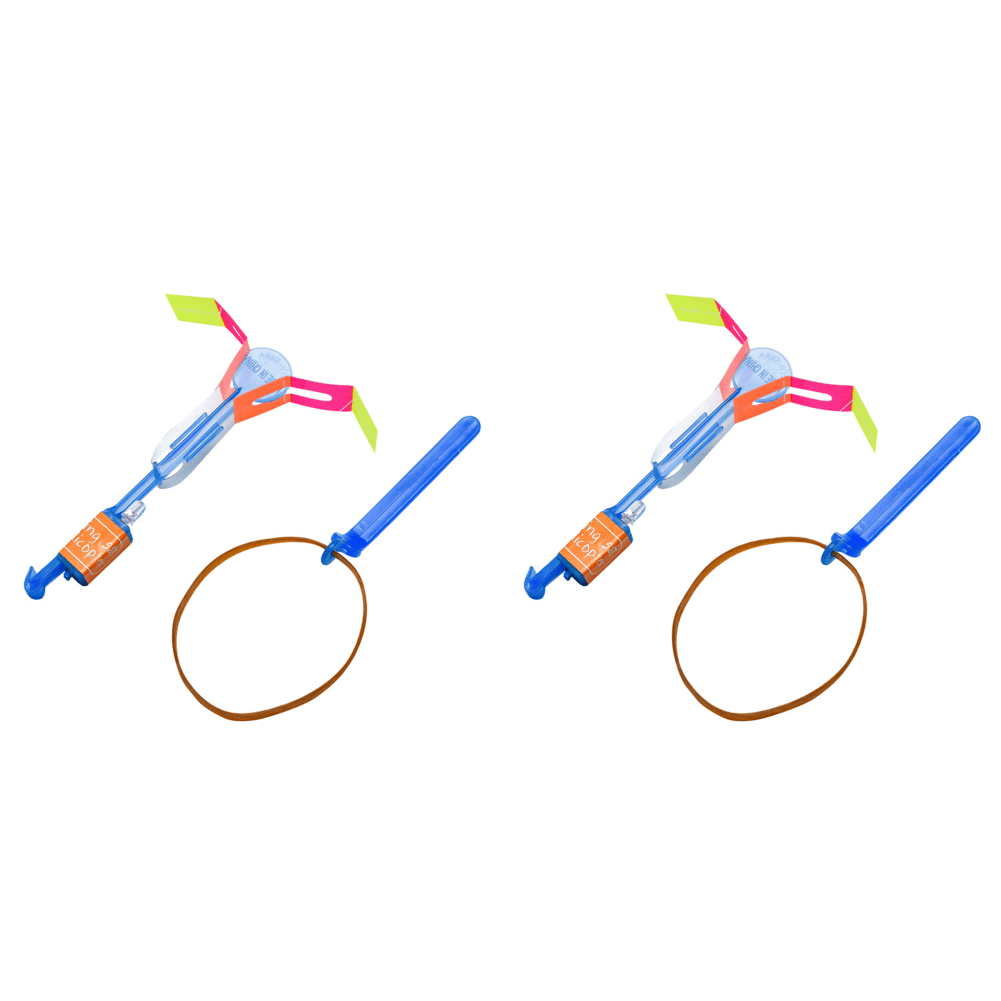 Flying Toy LED Light Arrow Elastic Slingshot Rocket Helicóptero ...