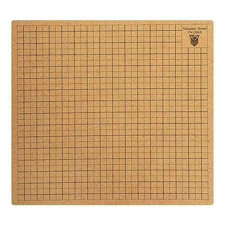 Macrame Board and Grids, 15X15 in Macrame Project Board, Double-Sided ...