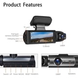 Vigil Dashcam, Vital Dash Cam Pro 2025, Car Camera - Front and in-Car ...