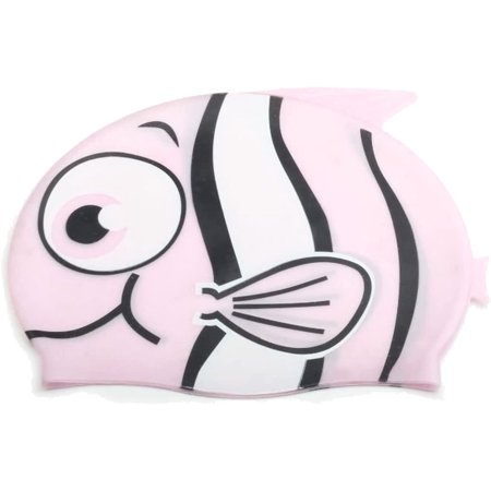Wekity Swimming Cap Cartoon Swimming caps Boys Girls Children Ear ...