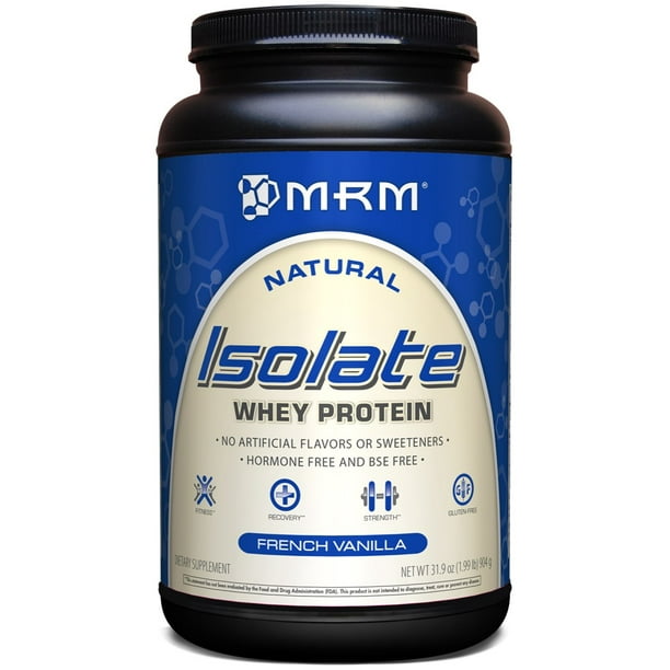 MRM Isolate Whey Protein Powder, French Vanilla, 1.99 Lb - Walmart.com ...