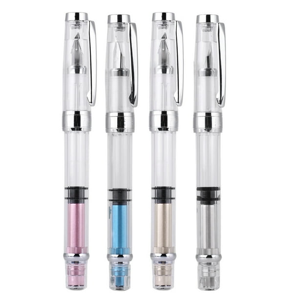 Transparent Fountain Pen, 0.5mm Point Fountain Pen Nib Fountain Pen ...