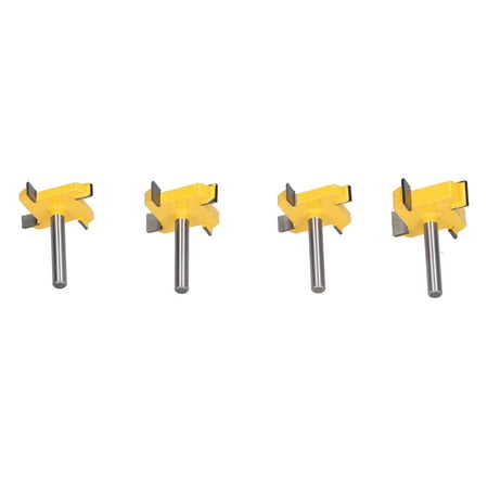 Noref 1/4 Shank Router Bit,CNC Tools,Surfacing Router Bit 1/4 Shank 4 ...