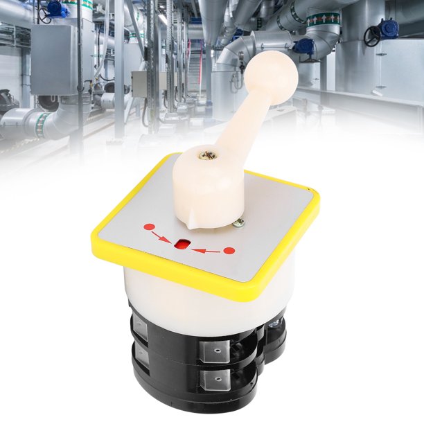 Cam Changeover Switch 110-380V 16A, Universal Automatic Reset Switch 2 ...