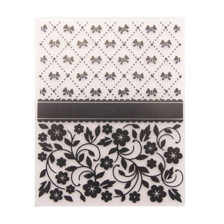DIY Plastic Bump Embossing Template Stencil Folder for Album ...