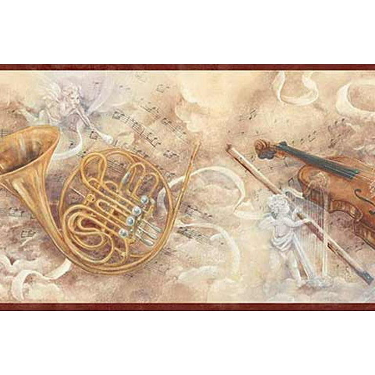 Musical Notes Wallpaper Border