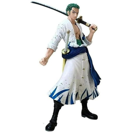 Anime Character: Roronoa Zoro Pvc Figure White Clothes (9 04 Inches ...
