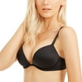Wingslove Womens Push Up Bra Deep V Plunge Underwire T Shirt Bra Black