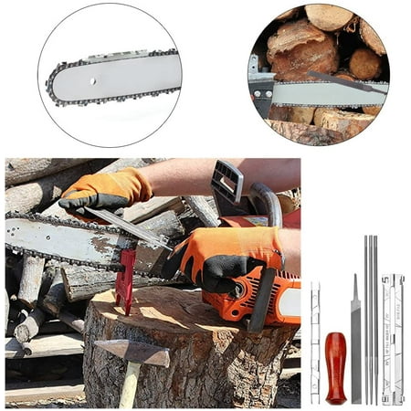 Value Pack of 12 Chainsaw Sharpener File Kit 5/32, 3/16 & 7/32 Inch ...