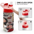 Selena Singer Quinta-Nill Water Bottle with Straw Lid Vacuum Insulated ...