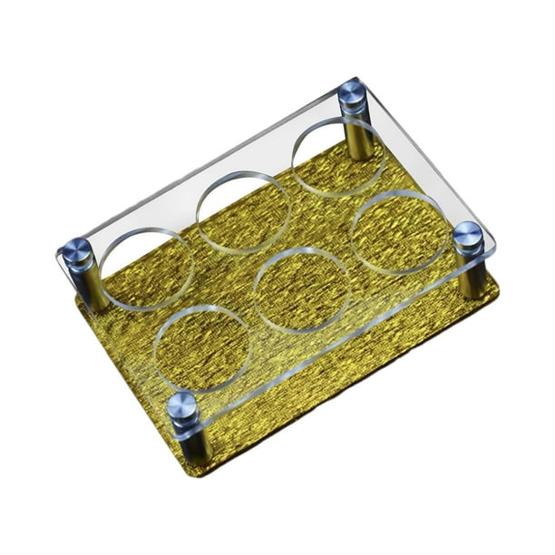 Glass Cup Tray Rack Coffee Mug Water Cup Rack for Parties Cabinet ...