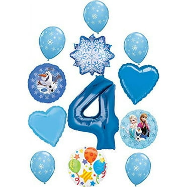 Frozen Party Supplies Birthday Balloon Bouquet Decorations Elsa, Anna ...