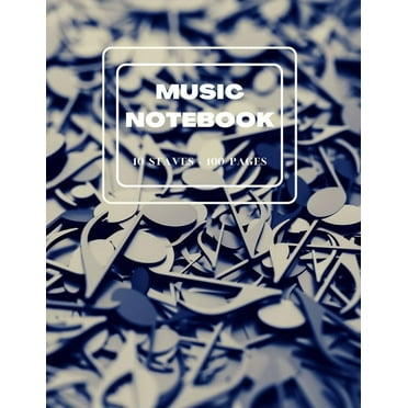 Music Gifts & Composition Books: Manuscript Paper: Colour Spectrum A4 ...