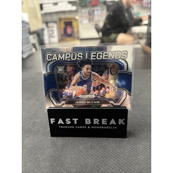 2024 2023 Panini Prizm Draft Picks Jared McCain #6 Prizm campus legend ...