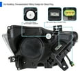 Spec-D Tuning Black Projector Headlights w/LED Bar and Startup ...