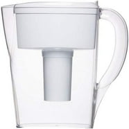 Brita Slim Water Pitcher with 1 Filter, BPA Free, White, 5 Cup ...