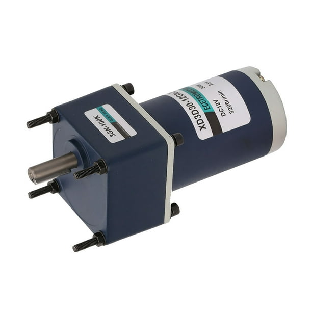 Permanent Magnet DC Motor,12V/30W Electric Permanent Magnet DC Gear ...