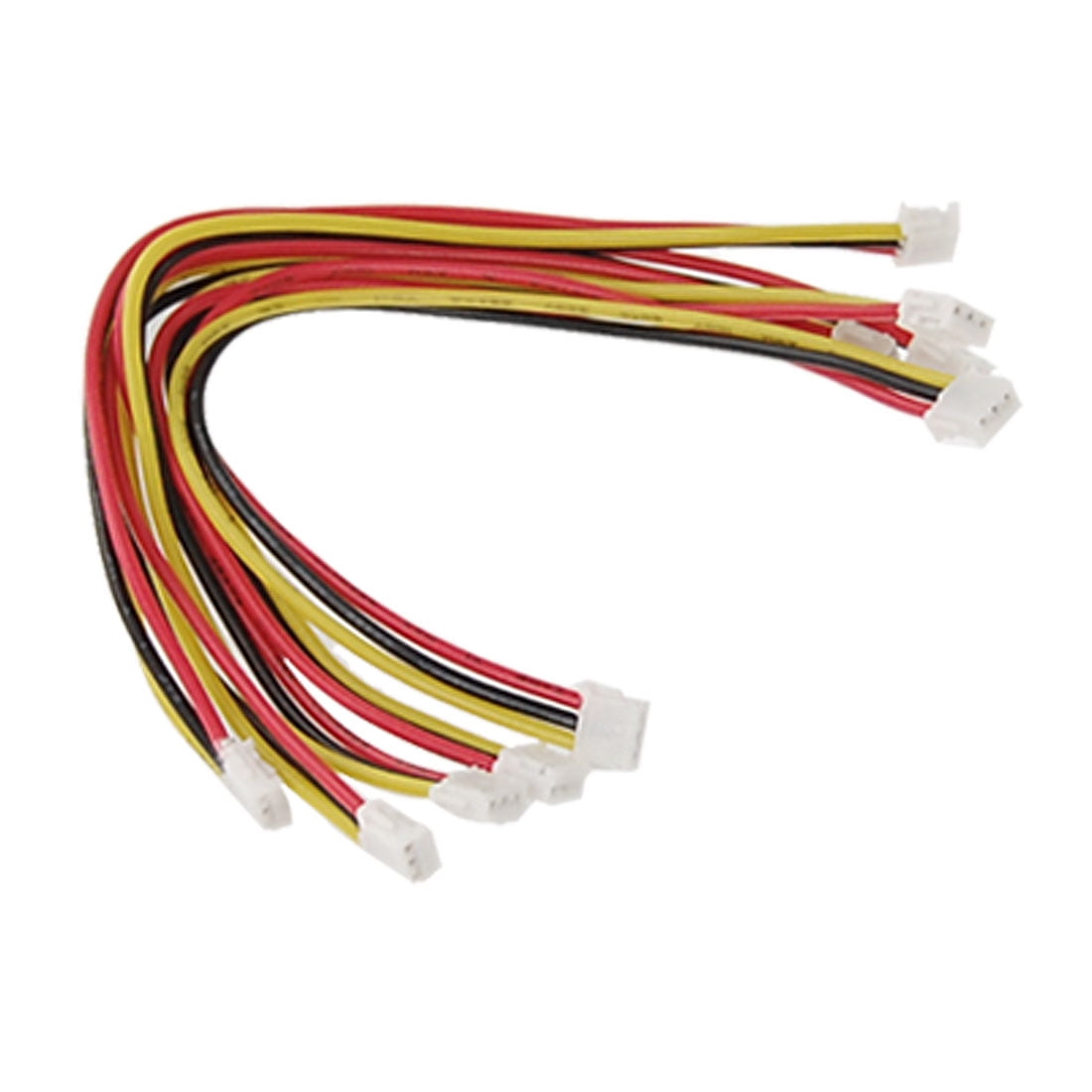 5 Pcs CCTV Camera PCB Board Power Video Cable 3P Connector Wire 130mm ...