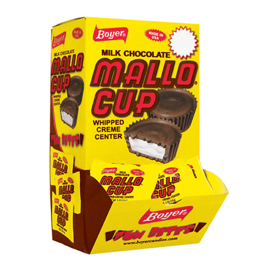 Boyer Candy, Milk Chocolate Mallo Cups, Changemaker, .5 Oz., 60 Ct ...
