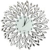 Lulu Decor, Decorative Crystal Metal Vine Wall Clock, Diameter 25", 9. ...