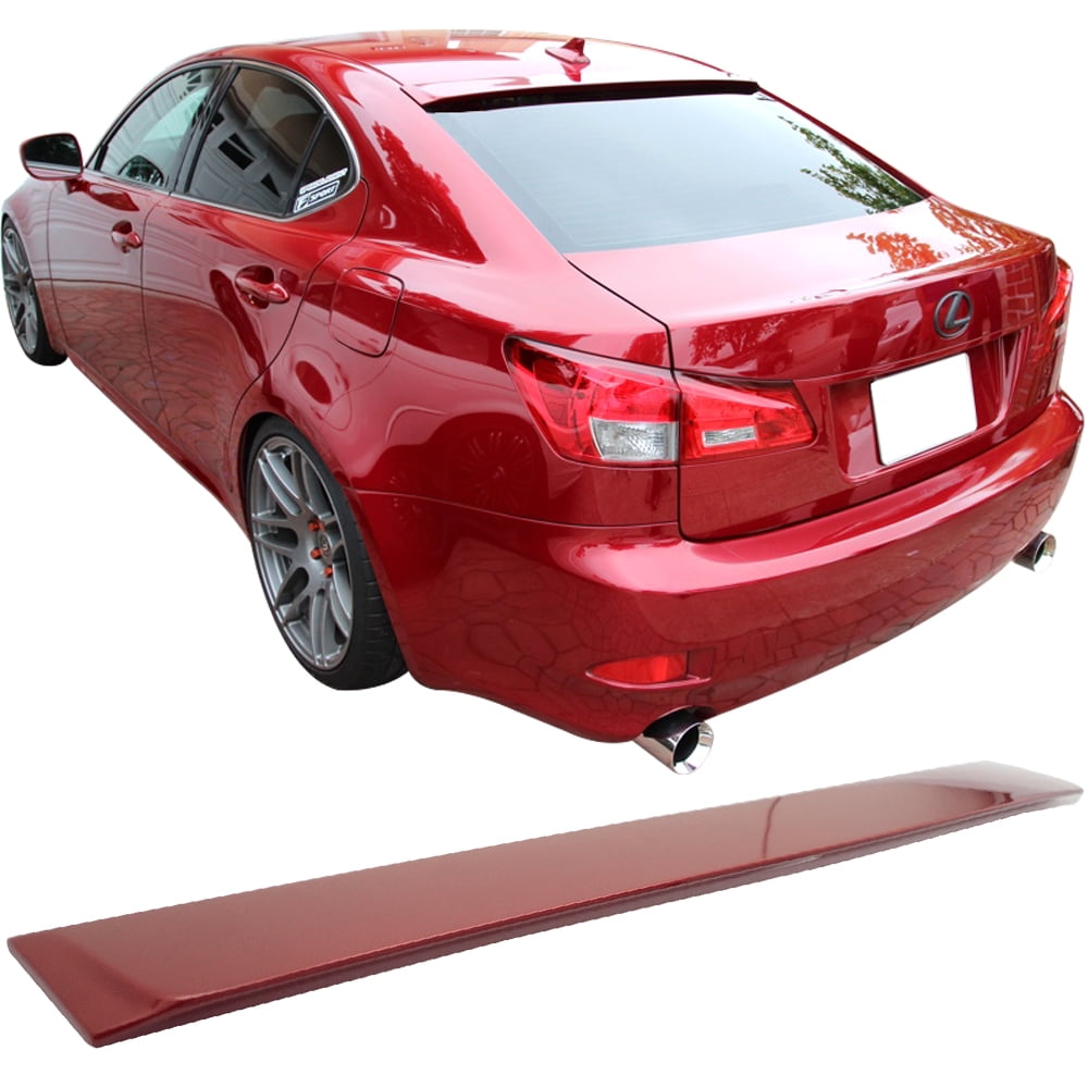 Ikon Motorsports Compatible with 06-13 IS250 IS350 4Dr Roof Spoiler OEM ...