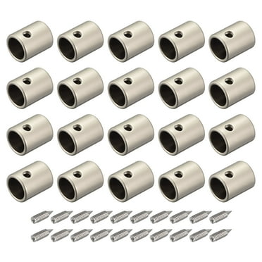 Uxcell 40Pack 3.2x16mm Metal Shoelace Tips Open Mouth Shoelace Repair ...