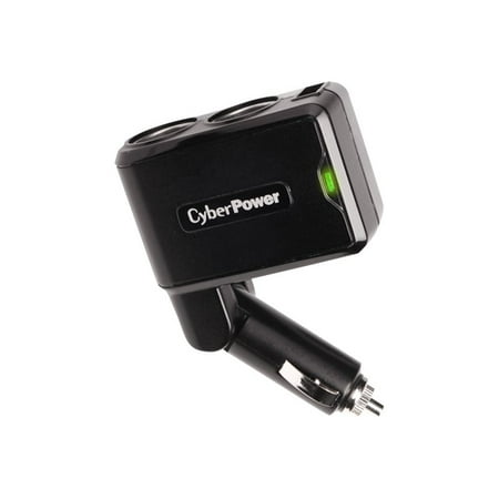 CyberPower Travel USB Charger - Car power adapter - 2.1 A - 3 output ...