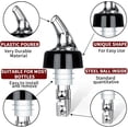 Automatic Measured Bottle Pourer - Quick Shot Spirit Measure Drinks ...