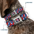 Grateful Dead Pet Collar, Dog Collar Metal Seatbelt Buckle, Grateful ...