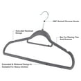 Ollieroo Premium Velvet Hangers,50 Pack Clothing Hangers,Non-Slip and ...