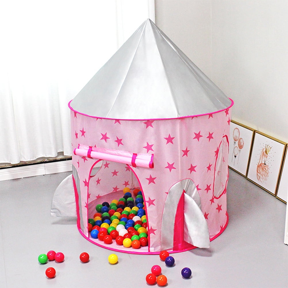 Portable Foldable Children's Play Castle Tent Indoor Outdoor Children's ...