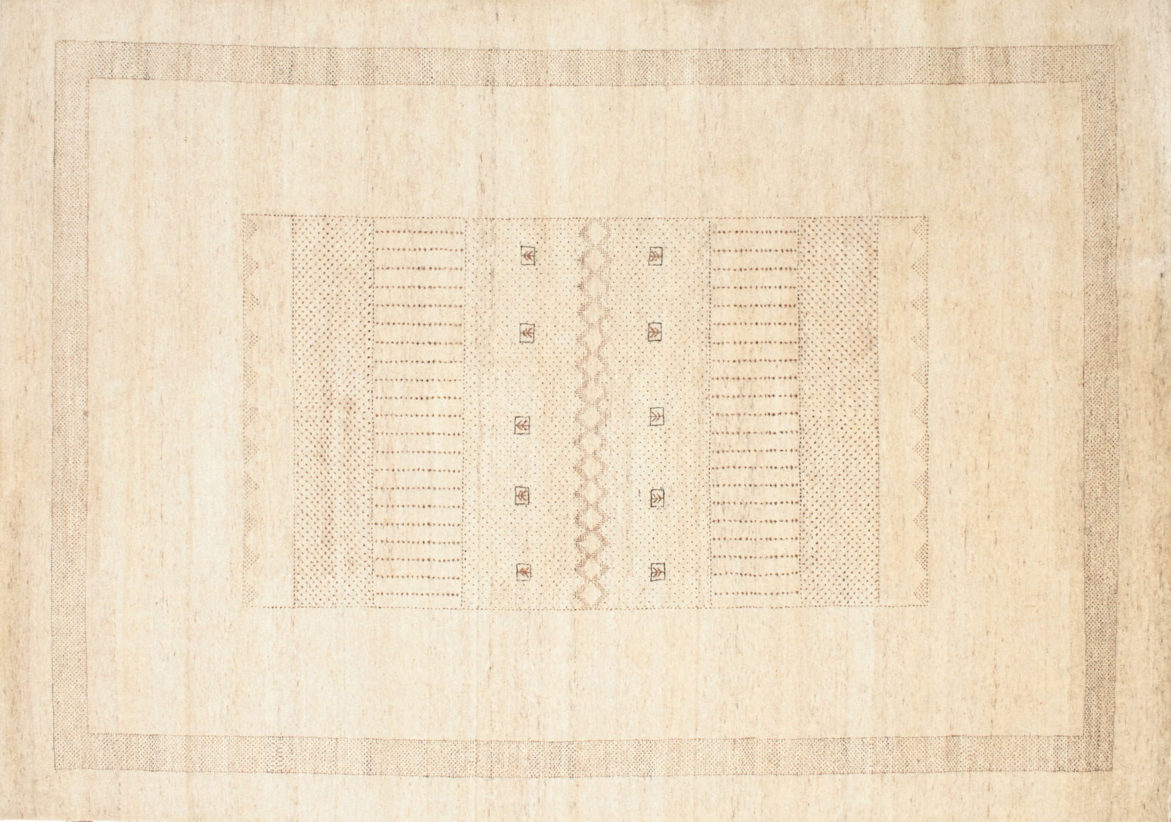 Ahgly Company Indoor Rectangle Contemporary Golden Blonde Gold Solid ...