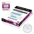 Quality Park® #10 Single Window Security Tinted Envelopes with a Self ...