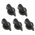 5Pcs Useful Shaft Hole Dia Bakelite Potentiometer Pot Pointer Knobs 6mm ...