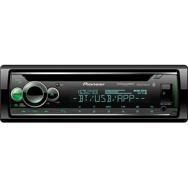 Pioneer DEH-S4100BT Single-DIN In-Dash Car Stereo CD Player with Bluetooth - Walmart.com